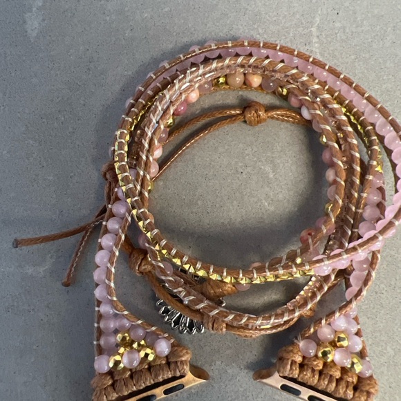 Cape Diablo | Accessories | Cape Diablo Pink Gold Wrap Apple Watch Band ...